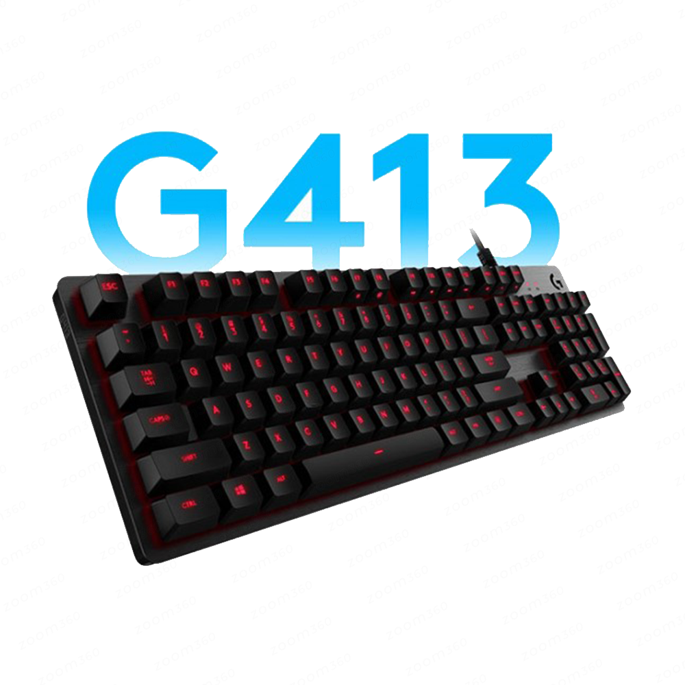 Logitech G413 Mechanical Backlit Gaming Keyboard – ZOOM360